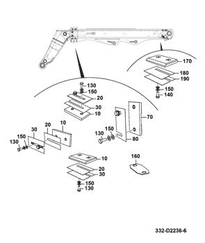 China 160/00982 Pad Wear Assembly for sale
