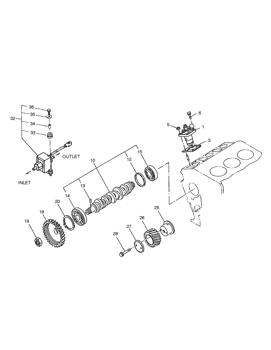 China 897062-0480 RING;WEAR CAMSHAFT FIX Doosan parts for sale