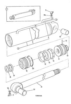 China 991/00109 Kit-seal Service JCB parts for sale