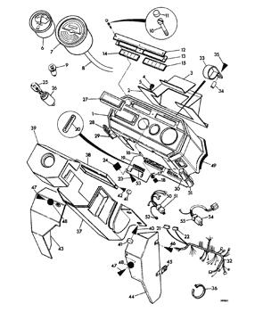 China 150/18509 Switch blank JCB parts for sale