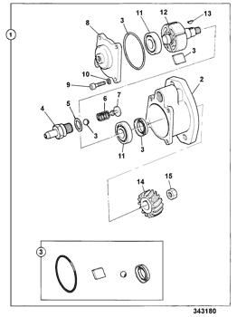 China 15/920000 Pump vacuum JCB parts for sale