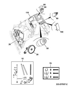 China 701/42700 Switch 3 Postion Selector JCB parts for sale