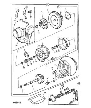 China 02/101870 Housing compressor JCB parts for sale