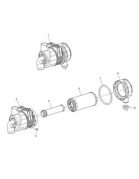 China 6673753 FILTER, AIR INNER Doosan parts for sale