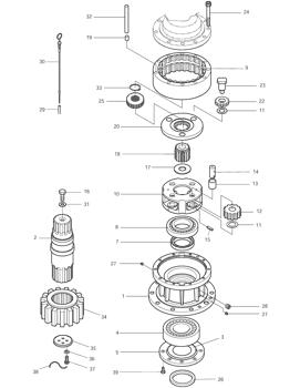 105-00001 SHAFT;DRIVE