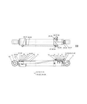China 03A525-4 COVER;ROD Doosan parts for sale