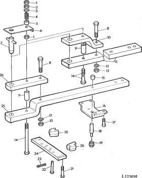 China AR69988 Pin Fastener Deere parts 2755, 440, 2955, 2355, 2640, 2750, 540 for sale