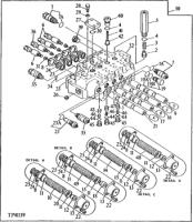 China 0236102 Fitting Plug Deere parts 790 for sale