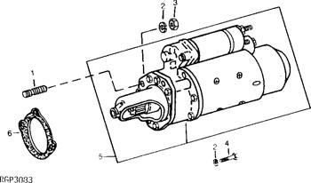 China AR62153 Starter Motor for sale