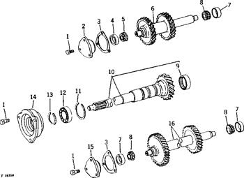 China JD8520 Ball Bearing Deere parts 759G, 490, 400G, 450B, 544G, 450C, 544E, 455D, 450D, 643, 455E, 244H, 643D, 608B, 450E, 608S, 643G, 608L, 244E for sale