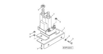 China KV15826 Solenoid Deere parts 280, 240, 260 for sale