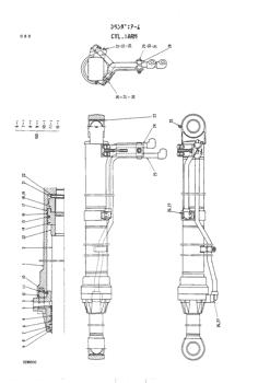 China 0298913 BRACKET (LOADER) Hitachi parts UH083 for sale