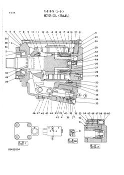 China 0148202 PLATE;LOCK Hitachi parts EX1000, KH100, KH1000, KH125, KH150, KH180, KH75, UH501 for sale
