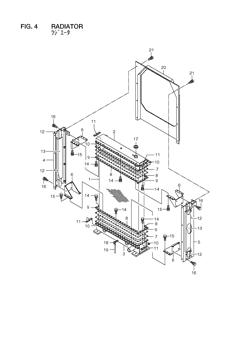 26812-17011 CORE Hitachi parts LX300-7