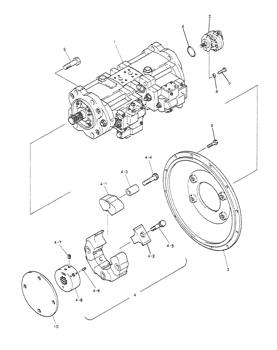 China 2418U153S4 SCREW Kobelco parts SK300, MD300LC, K912, MD320BLC, K912A, SK300LC, K912LC, SK330, SK330LC, SK350-9, SK300-2, SK300LC-2, SK330LC-6E, SK350-8 for sale