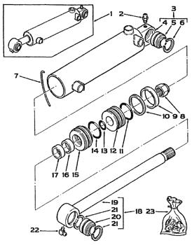 1442653X1 NUT Kobelco parts 700, 900, 800