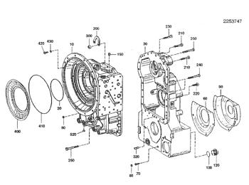 China 2253747 GEAR BOX Kobelco parts WLK15 for sale