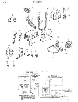 China 24100U349S21 TUBE,INSULATION Kobelco parts K903 for sale
