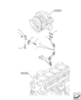 17044625 NUT,Hex, M6 Kobelco parts F4HFE413P A001