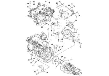 RM19295856 Starter apparatus Volvo.Heavy parts DD100, DD112/DD118/DD120, DD132/DD138/DD140, DD90/DD90HF, SD100/SD105, SD115D/SD115F, SD116DX/SD116F, SD122, SD130/D/DX/F, SD160/SD190/SD200