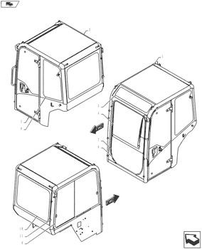 China PY02C01149P1 GLASS Kobelco parts SK55SRX for sale