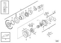 China RM13489232 Brake piston for sale