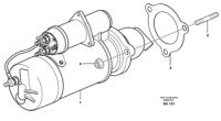 China VOE3964839 Starter motor for sale