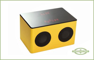 Китай Диктор Bluetooth PLL FM Рейдио портативный деревянный с большими дисплеем СИД и экраном касания (S7700) продается