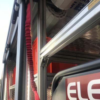 Cina Il tipo economico furgone chiuso di alluminio della sezione rotola sulla riparazione Calgary della porta in vendita