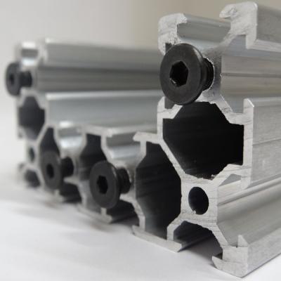 Cina V ferrovie della fodera del fascio dell'alluminio 6063 T-5 C della scanalatura argento lungo di 1500mm - di 250mm anodizzato in vendita