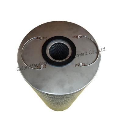 Chine L'élément filtrant de papier d'huile lubrifiante de noyau 618-C a activé des boîtes métalliques de carbone à vendre