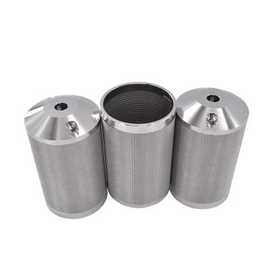China ISO9001 Precision Filtration Ss Cartridge Filter Rating 0.5-200 Microns for sale