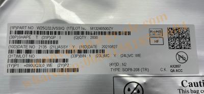 China New original W25Q32JVSIQ 25Q32JVSIQ flash memory chip IC patch SOP-8 for sale