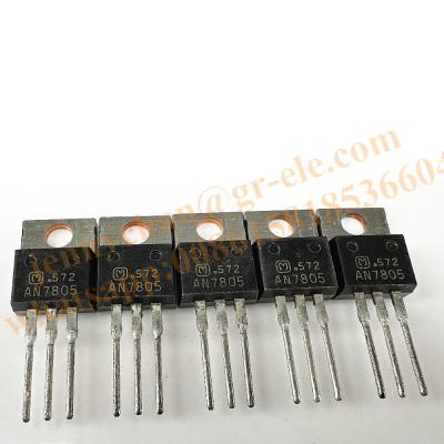 China AN7805 7805 New spot three-end voltage regulator plug into TO-220F for sale