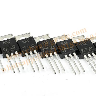 China BT151-600R new imported unidirectional thyristor 12A 600V TO-220 for sale
