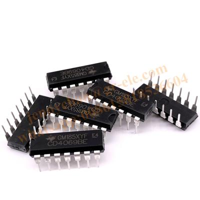 China The new original CD4069BE CD4069 Logic chip IC inverter chip DIP-14 for sale