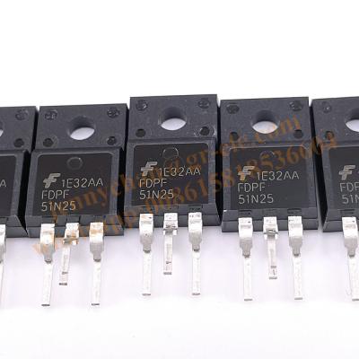 China FDPF51N25 New original 51A 250V TO220F MOS FET for sale