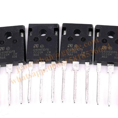 China G40H65DFB New spot STGWA40H65DFB TO-247 IGBT single tube 40A/650V for sale