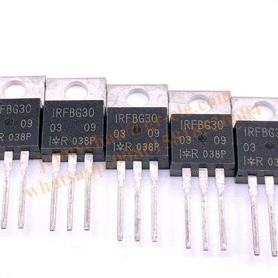 China IRFBG30 IRFBG30PBF TO-220 field effect triode 3.1A 1000V for sale