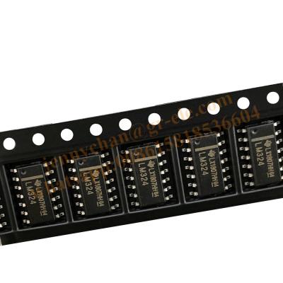 China Chip LM324ADR SOIC-14 four-way operational amplifier IC chip for sale