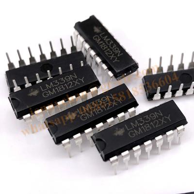 China LM339N In-line LM339 new original four-way differential comparator DIP-14 for sale