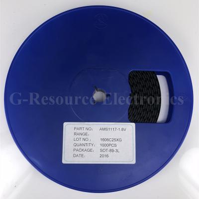 中国 AMS1117 AMS1117の電圧安定器IC 1.2 1117の1.5の1.8の2.5の3.3の5.0シリーズSOT-89 販売のため