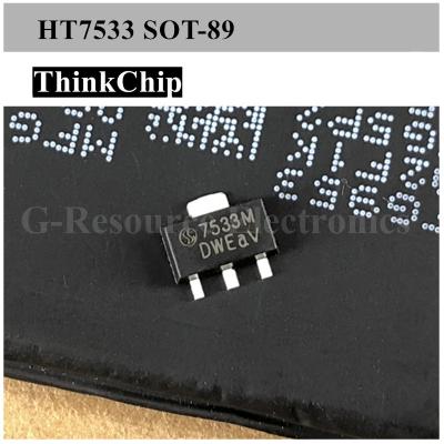 Cina HT7533-1 S0T-89 7550 SMD ha riparato un regolatore di tensione 4V di 3,3 V Ldo a 24V nell'interruzione procedura 100mV in vendita