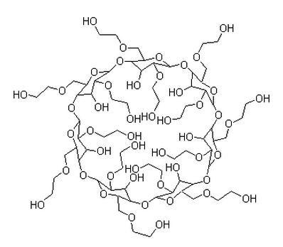 China Professional Hydroxyethyl-β-cyclodextrin	128446-32-2 Medical Auxiliaries for sale