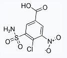 China Bumetanide intermediate4-chloro-5-nitro-3-chlorosulfonybenzoic acid cas no 22892-96-2 for sale