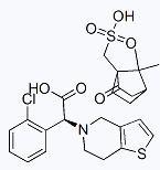 China Clopidogrel intermediate Clopidogrel camphorsulfonate cas no 120202-68-8 for sale