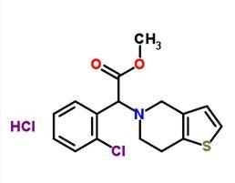 China Clopidogrel intermediate (+/-)-CLOPIDOGREL HYDROCHLORIDE cas no 90055-48-4 for sale