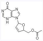 China Didanosine Intermediate  5-O-Acetyl-2’,3 ’-Dideoxy-2’,3 ’-didehydroinosine cas no 130676-57-2 for sale