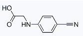 China Dabigatran intermediate 2, N-(4-Cyanophenyl)-glycine cas no 42288-26-6 for sale