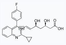 China Cardiovascular Agent Pitavastatin Calcium cas no 147511-69-1 for sale